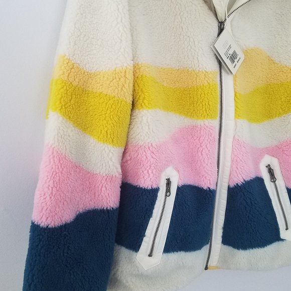 Faherty | Jackets & Coats | Nwt Faherty Sun And Wave Faux Sherpa Full ...